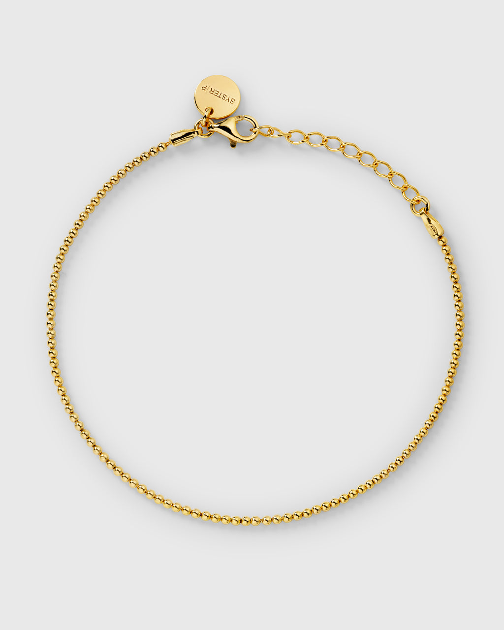 Sheer Doria Bracelet Gold - ett nätt kulkedjearmband från Syster P